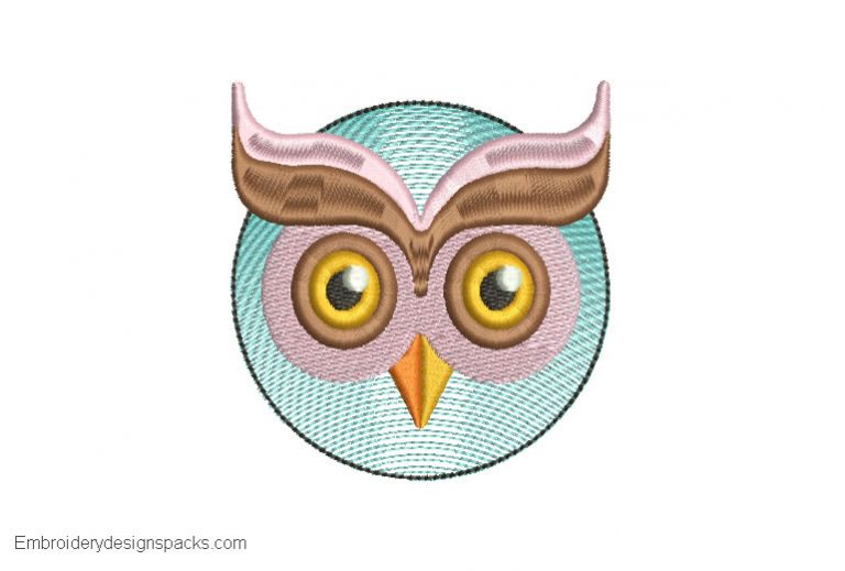 Owl embroidery designs for embroidery on machine - Embroidery Designs Packs
